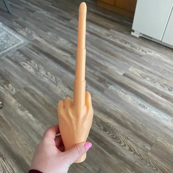 Collapsing Middle Finger Sculpture with Retractable Middle Finger🖕 - Nberd