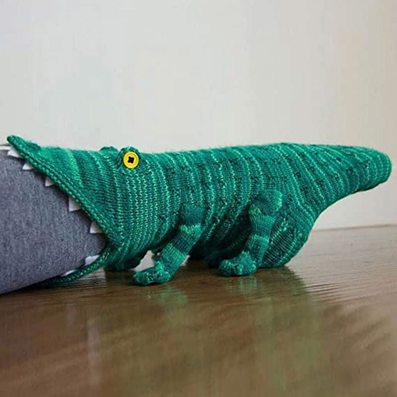 Knit Crocodile Socks - Nberd