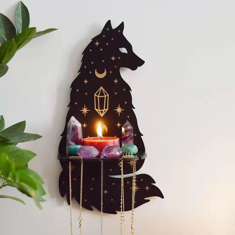 Celestial Wolf Altar Shelf - Nberd
