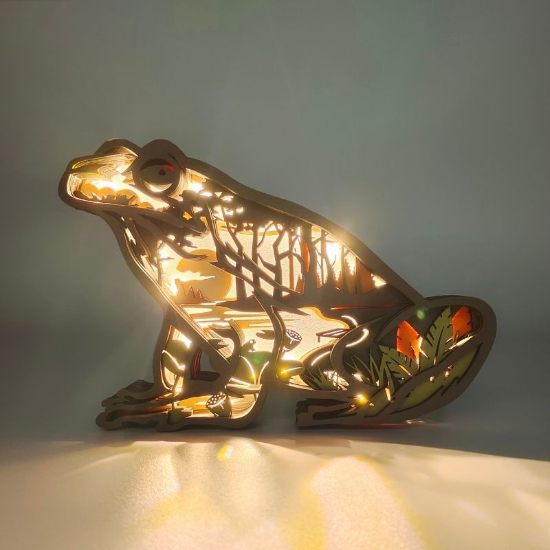 Frog Carving Handcraft Gift - Nberd