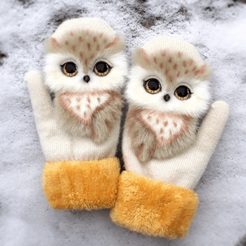 Hand-knitted animal Mittens【BUY 2 FREE SHIPPING】 - Nberd