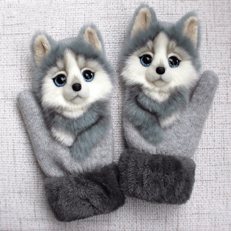 Hand-knitted animal Mittens【BUY 2 FREE SHIPPING】 - Nberd